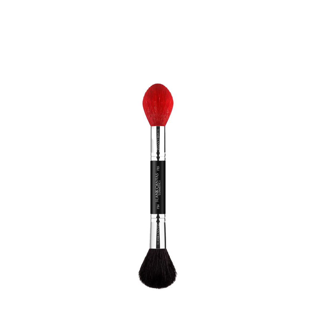 ZOLOBEAUTY | Blank Canvas | F14/F15 Dual Ended Face Brush – Zolo Beauty
